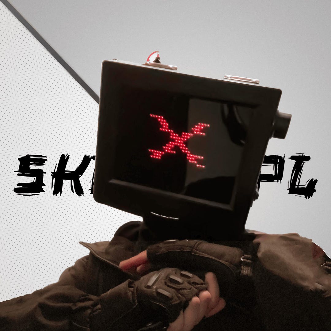 Future Tech TV Mask - Futuristic Masks - DJ Performance Helmets ...