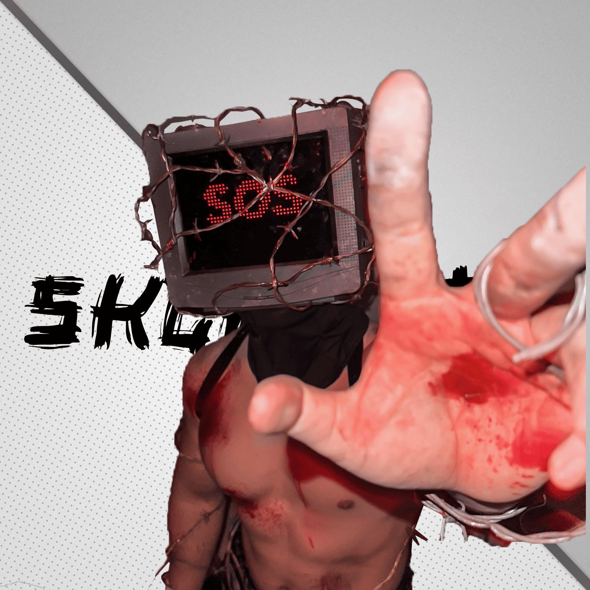 Future Tech TV Mask Futuristic Masks DJ Performance Helmets Christmas ...