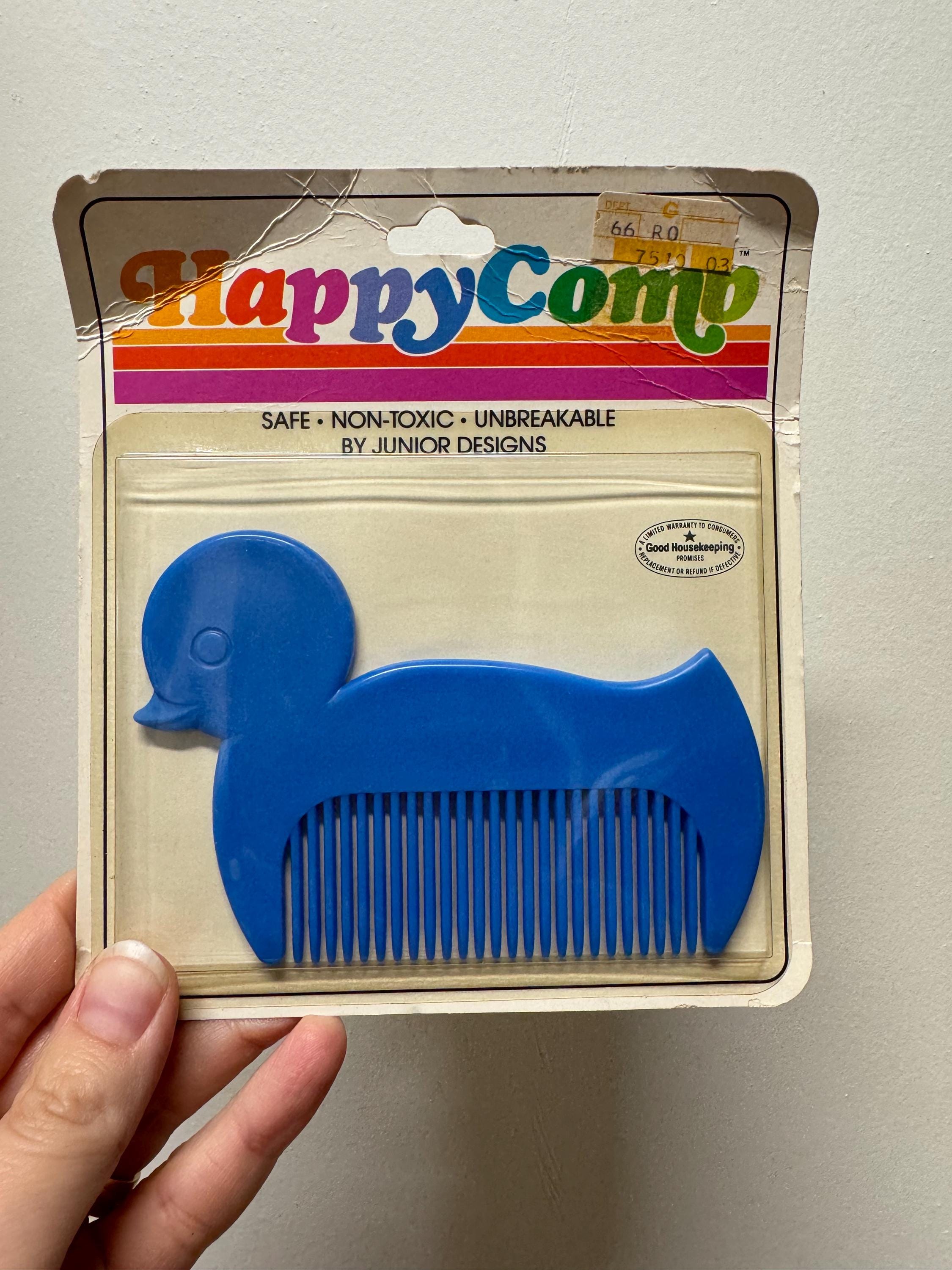 Vintage 70s Early 80s Plastic Animal Kids Comb Cute Animal Accessory ...