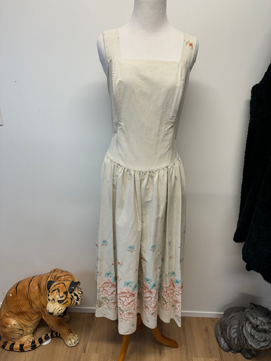 Vintage 70s Early 80s Sun Dress With Matching Cropped Jacket Stripes ...