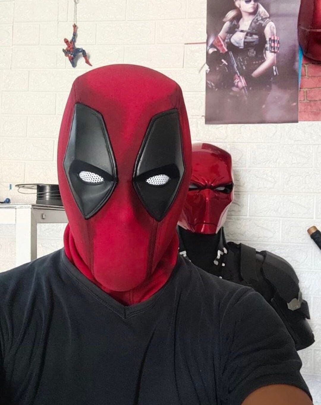 Deadpool Mask/deadpool Faceshield/deadpool Cosplay - Etsy