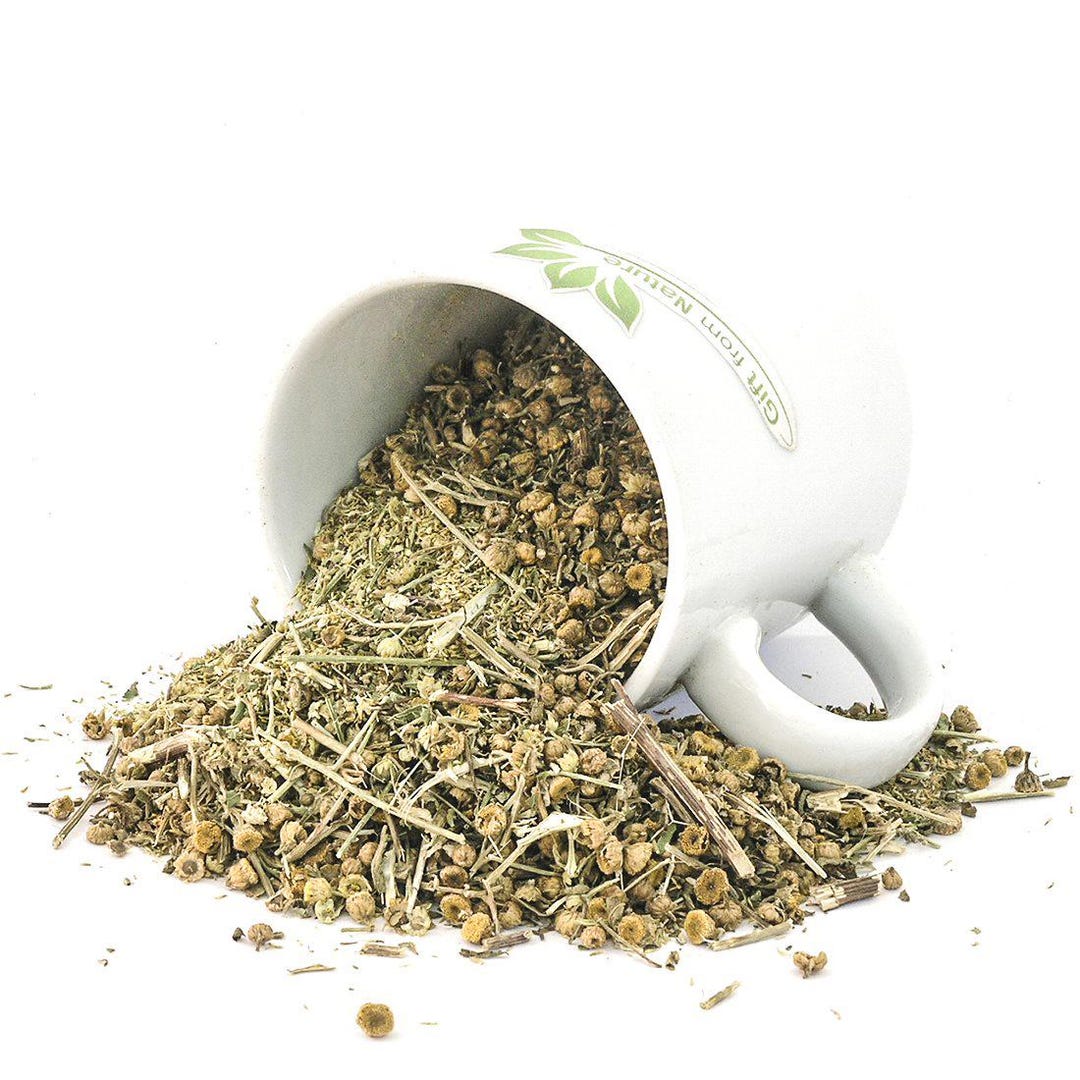 FEVERFEW Tea Organic Tanacetum Parthenium , Organic Loose Tea , Loose ...