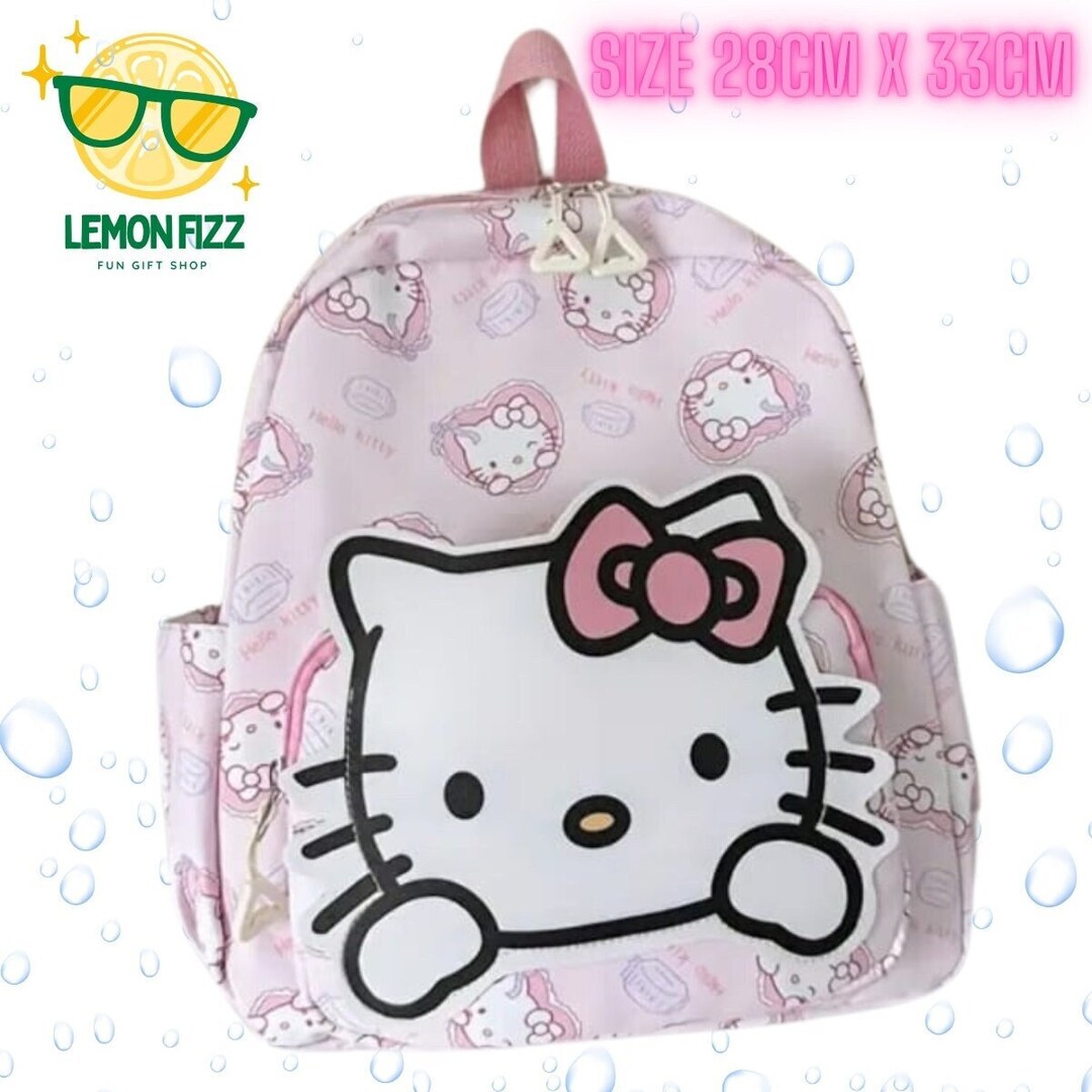 Hello Kitty Backpack, Cute Character, Kawaii Sanrio, Back to School ...