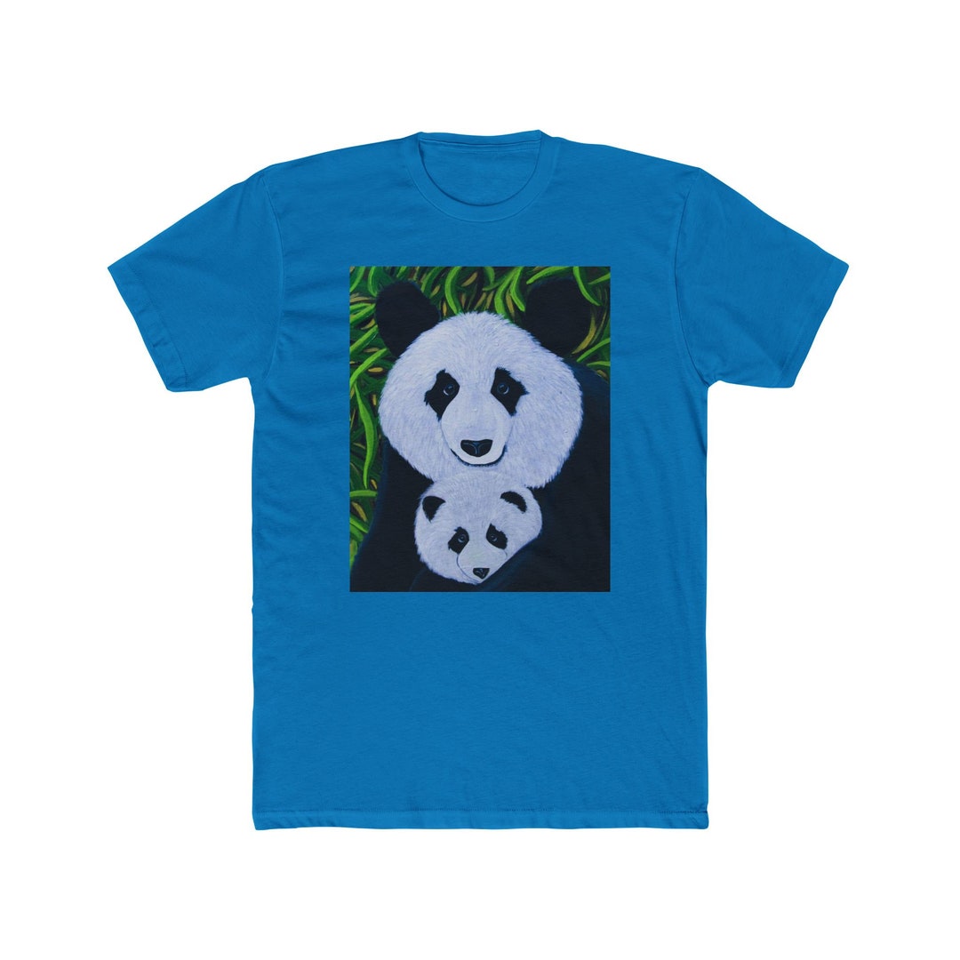 Cute Pandas Tshirt, Cute Pandas Short Sleeve T-shirt, Cute Pandas ...