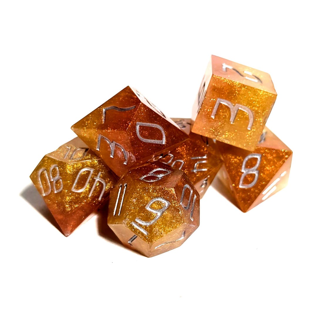 Summertime Sunset Dice - Etsy