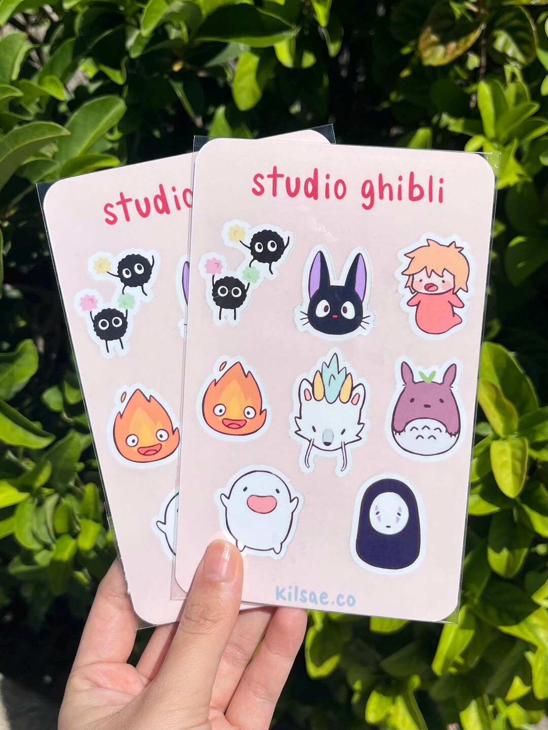 Studio Ghibli Sticker Sheet - Etsy