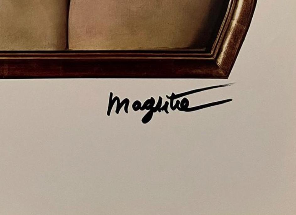 Rene Magritte - Representation 17/100 - Hand Signed Original Print ...