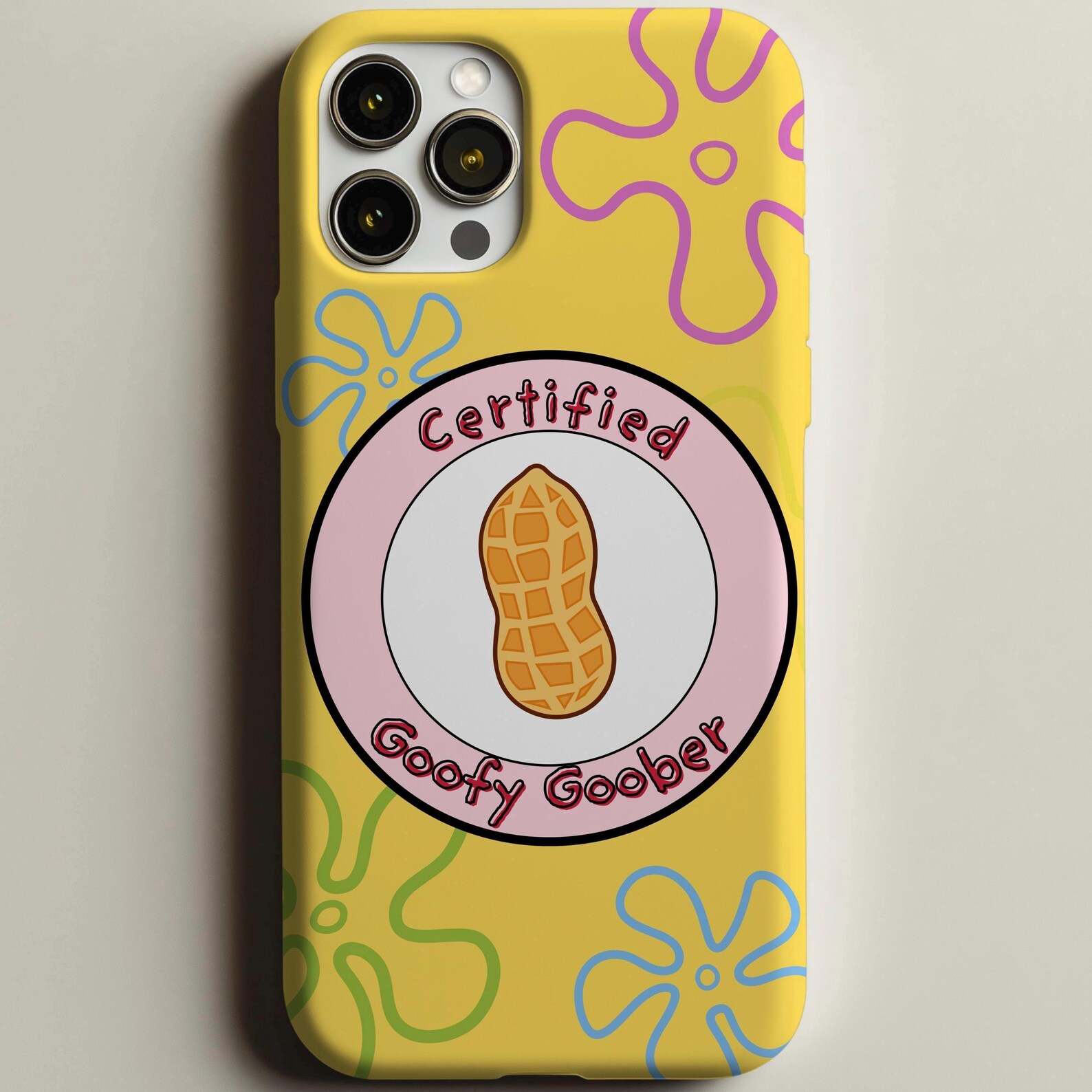 Certified Goofy Goober Peanut PNG | Spongebob DIY (digital Download) - Etsy