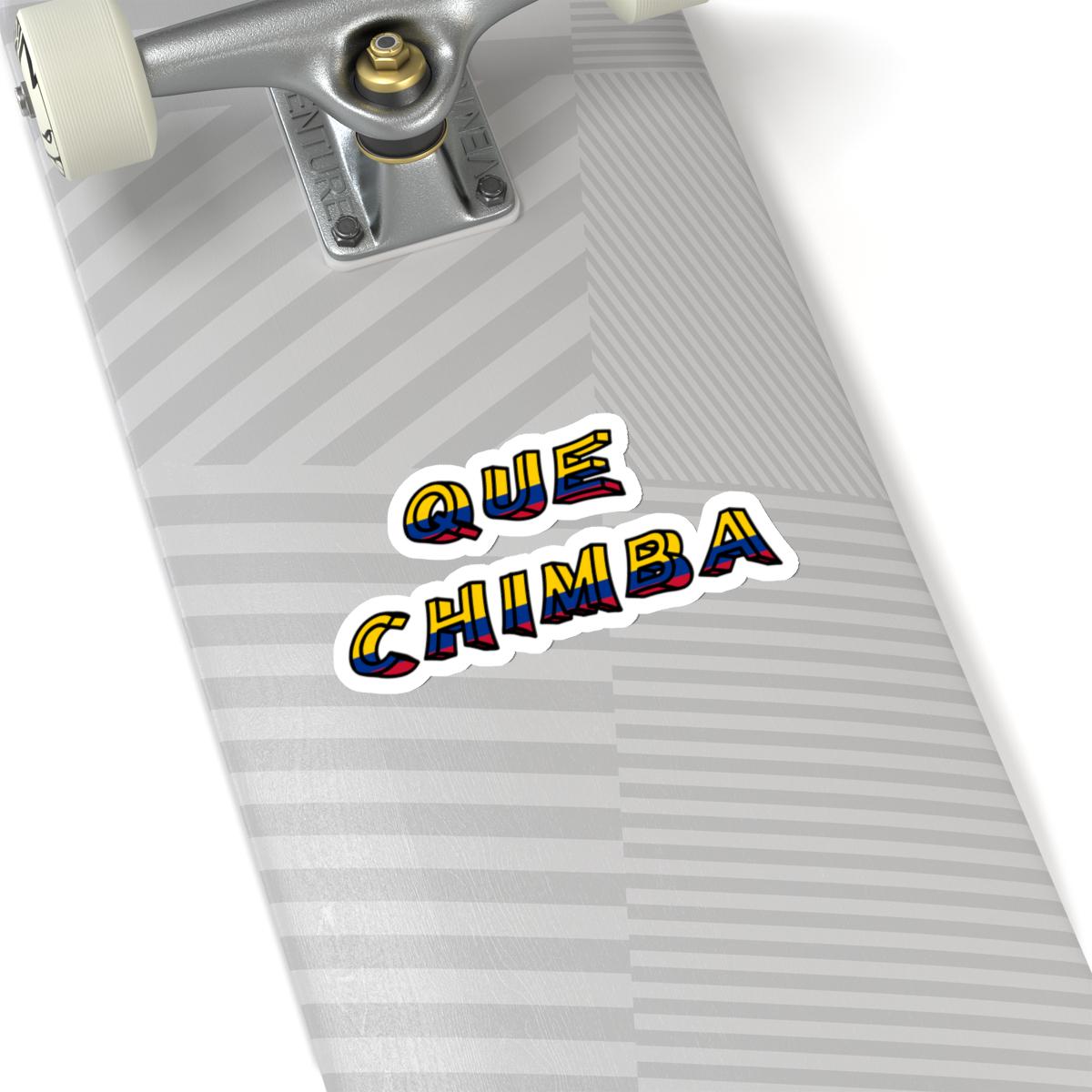 Que Chimba Sticker - Etsy
