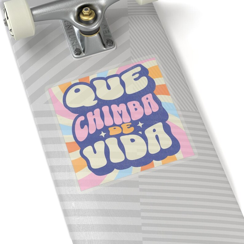 Que Chimba De Vida - Sticker - Etsy