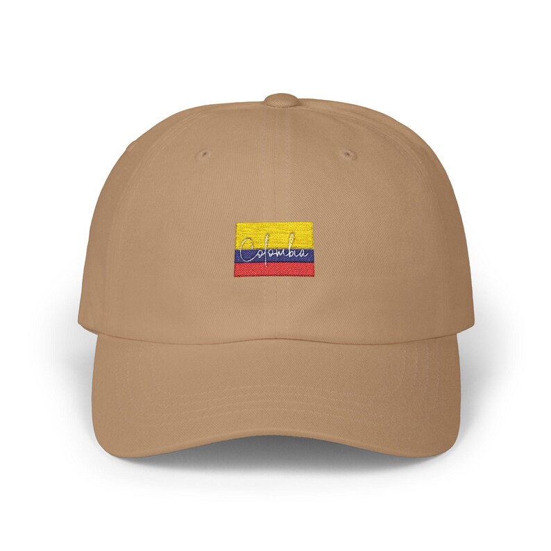 Colombian Flag Hat - Classic Dad Cap for Colombian Pride, Colombia ...