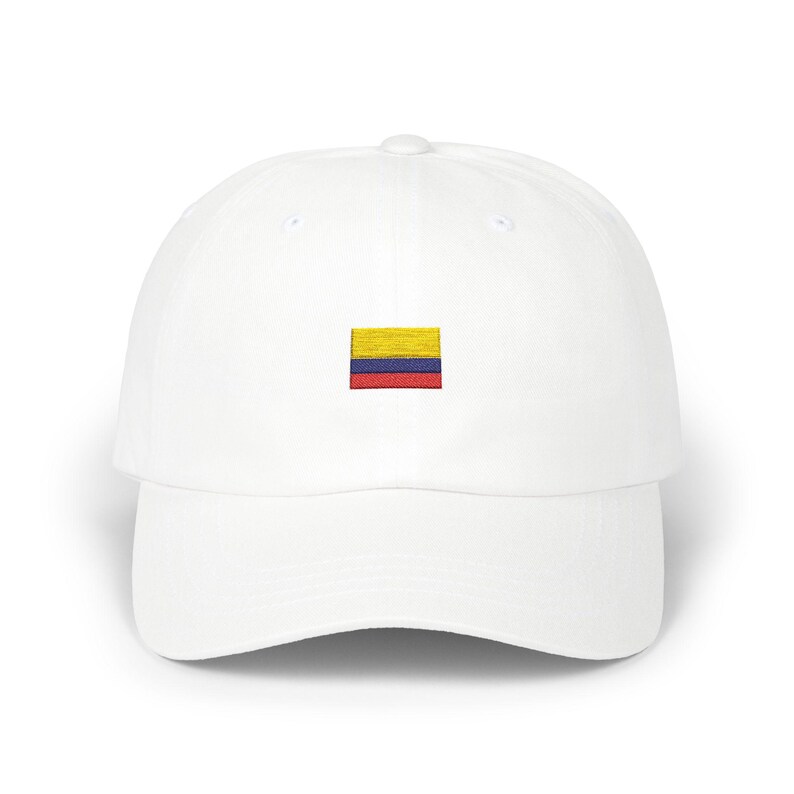 Colombian Flag Hat - Classic Dad Cap for Colombian Pride, Colombia ...
