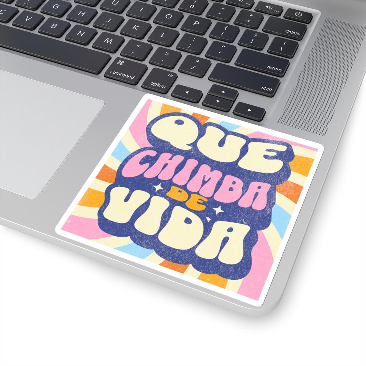 Que Chimba De Vida - Sticker - Etsy