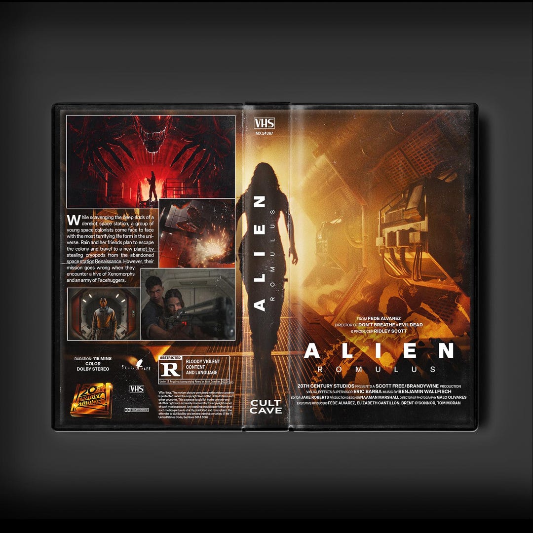 Custom VHS Alien Romulus - Etsy