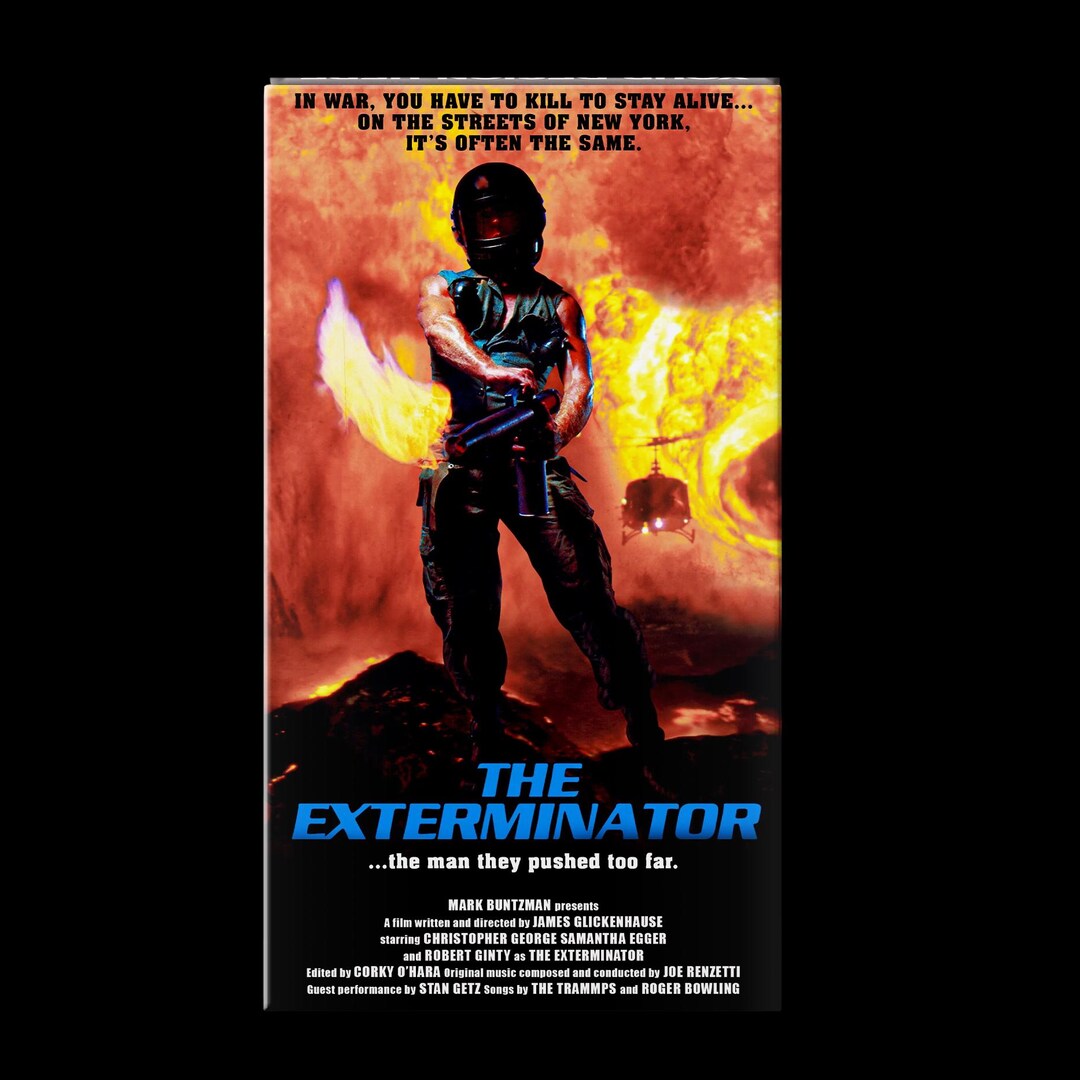 Custom VHS the Exterminator - Etsy