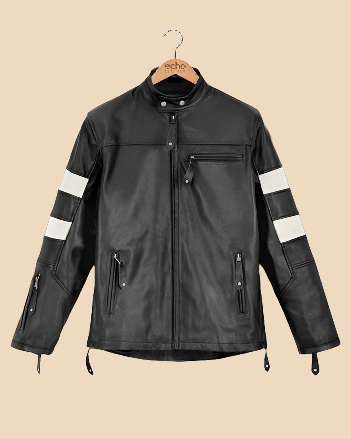 Keanu Reeves Biker Jacket | Men's Black Biker Leather Jacket | Men's ...