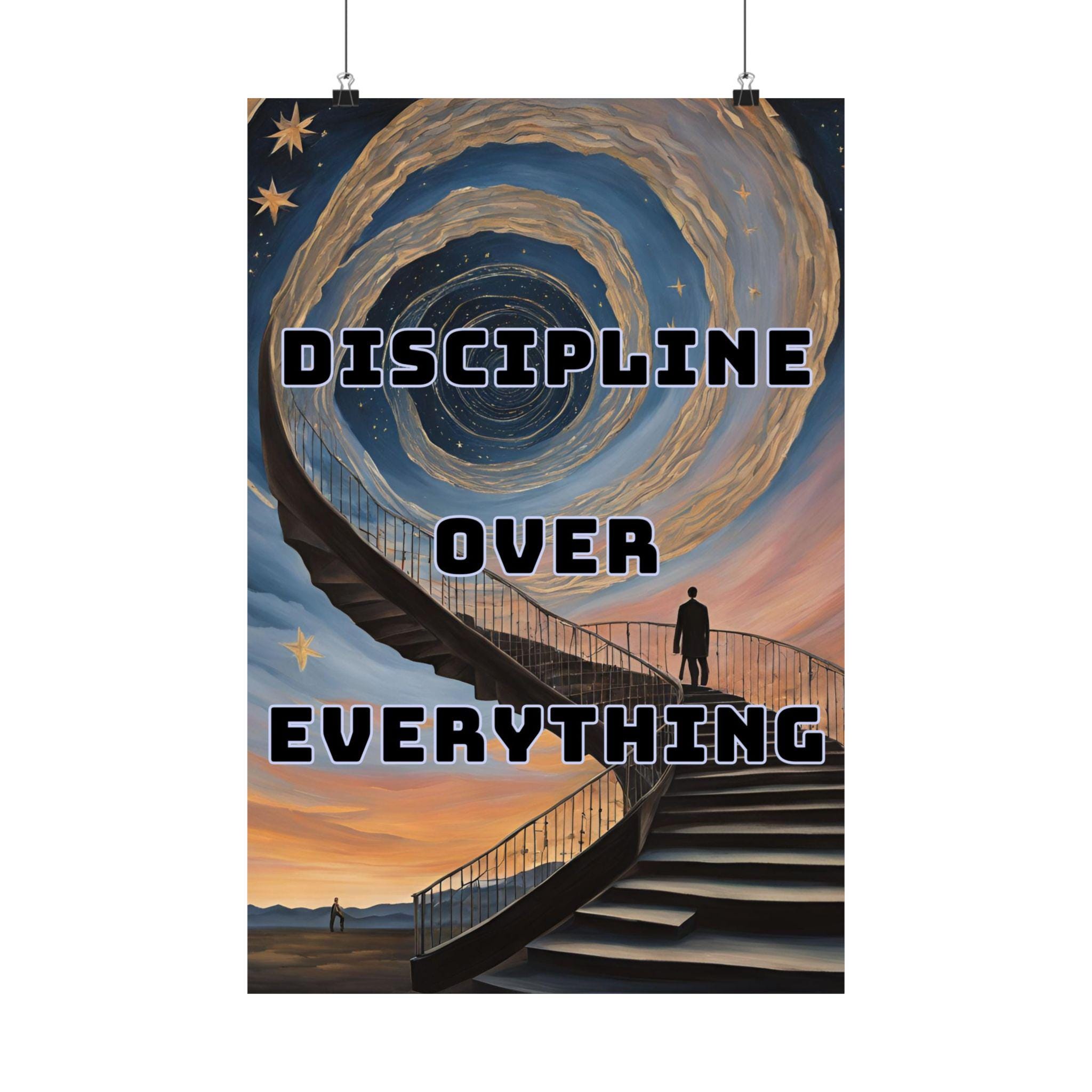 Motivation Poster, Trippy Staircase, Bedroom/office Art, Success, Money ...
