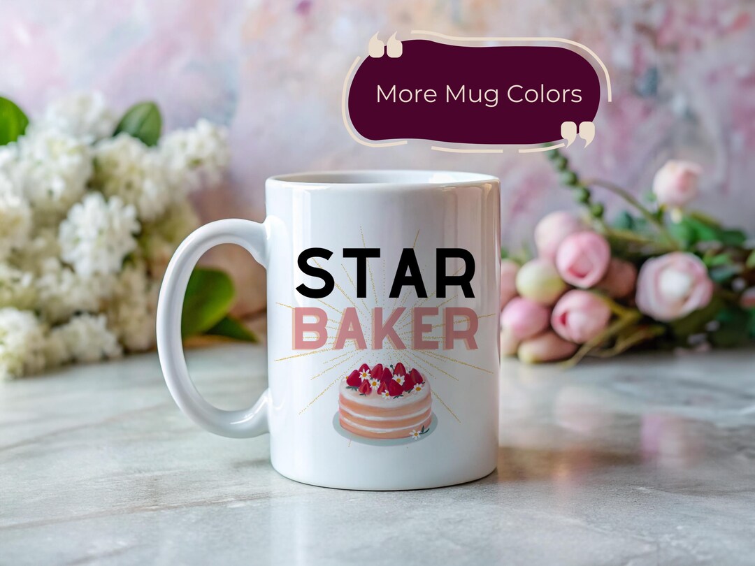 Star Baker Mug Great British Bake off Fan Gift Bake off Mug for ...