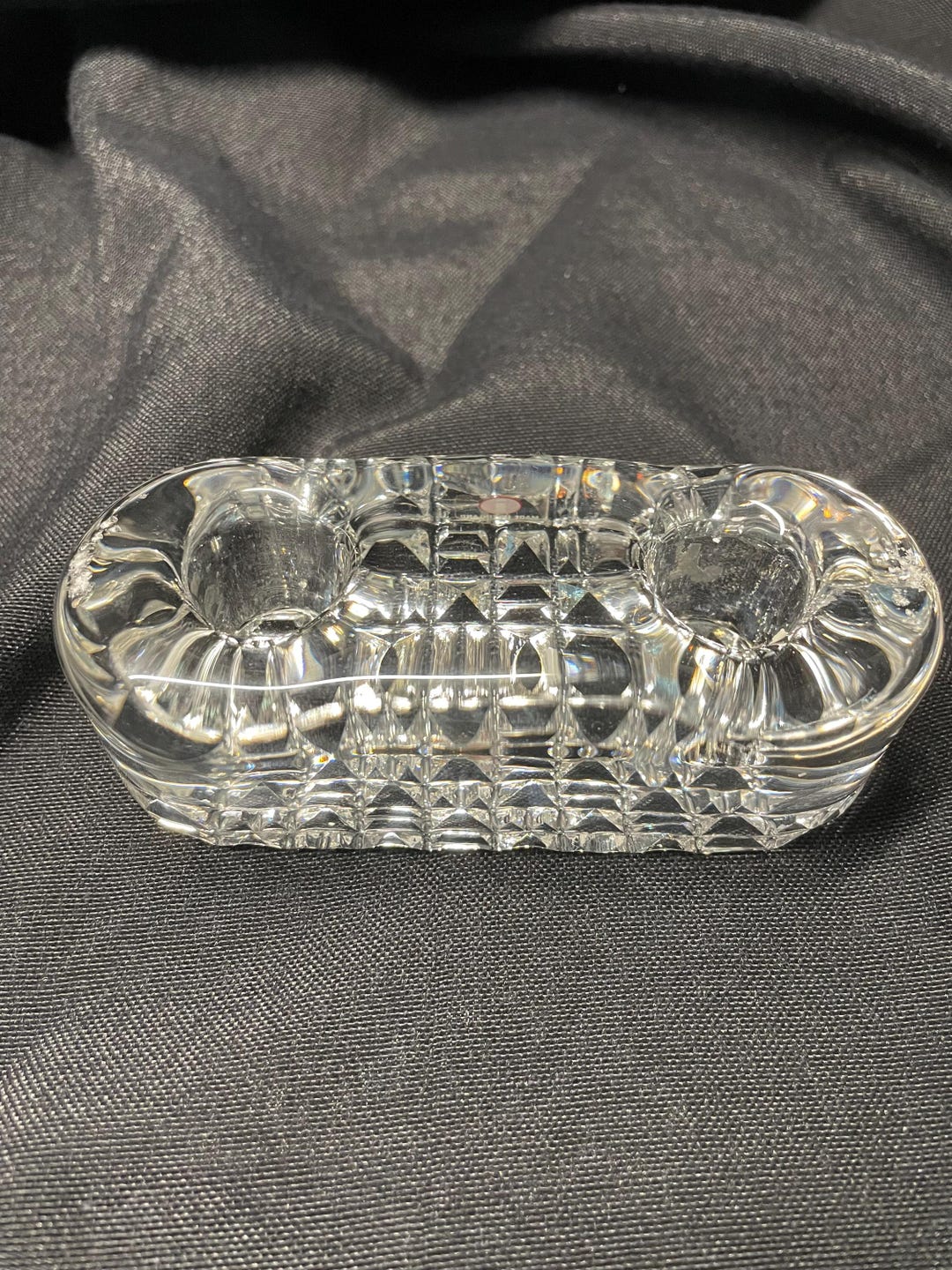 Iittala MCM Crystal Art Glass Votive Nuutajarvi, Designed by Taru ...