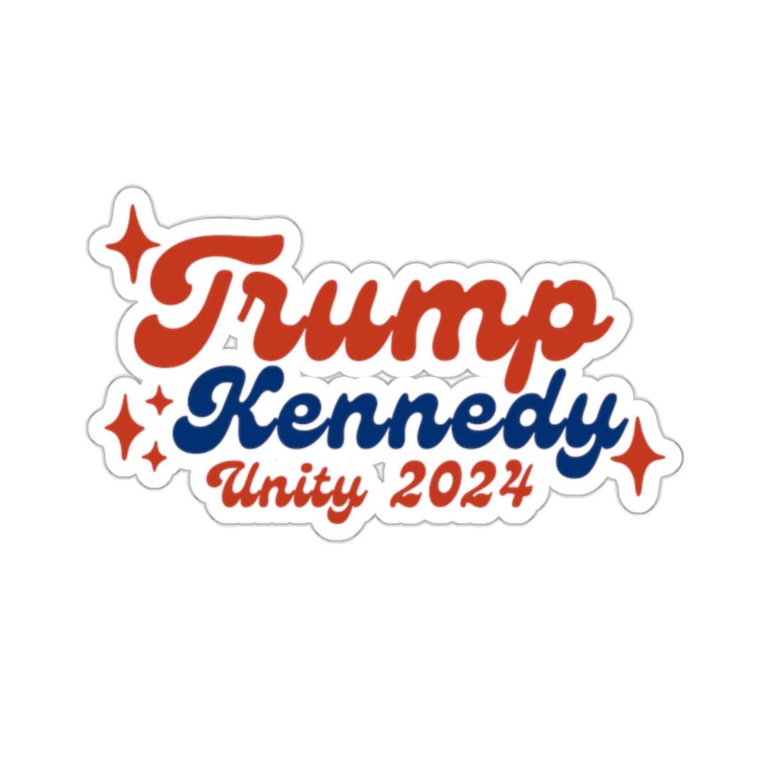 RFK Jr Trump 2024 Unity Party Sticker Make America Healthy Again MAGA ...
