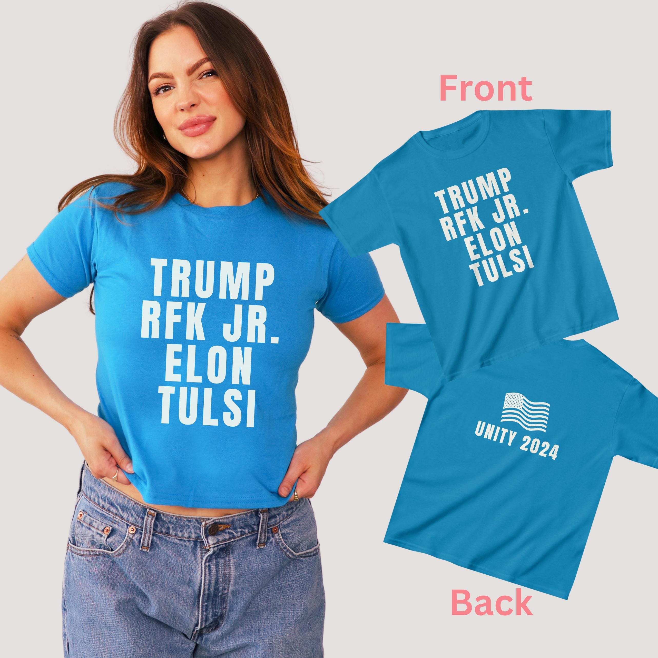 Unity Party 2024 MAGA Trump RFK Jr Womens Trump Elon Musk Tulsi ...