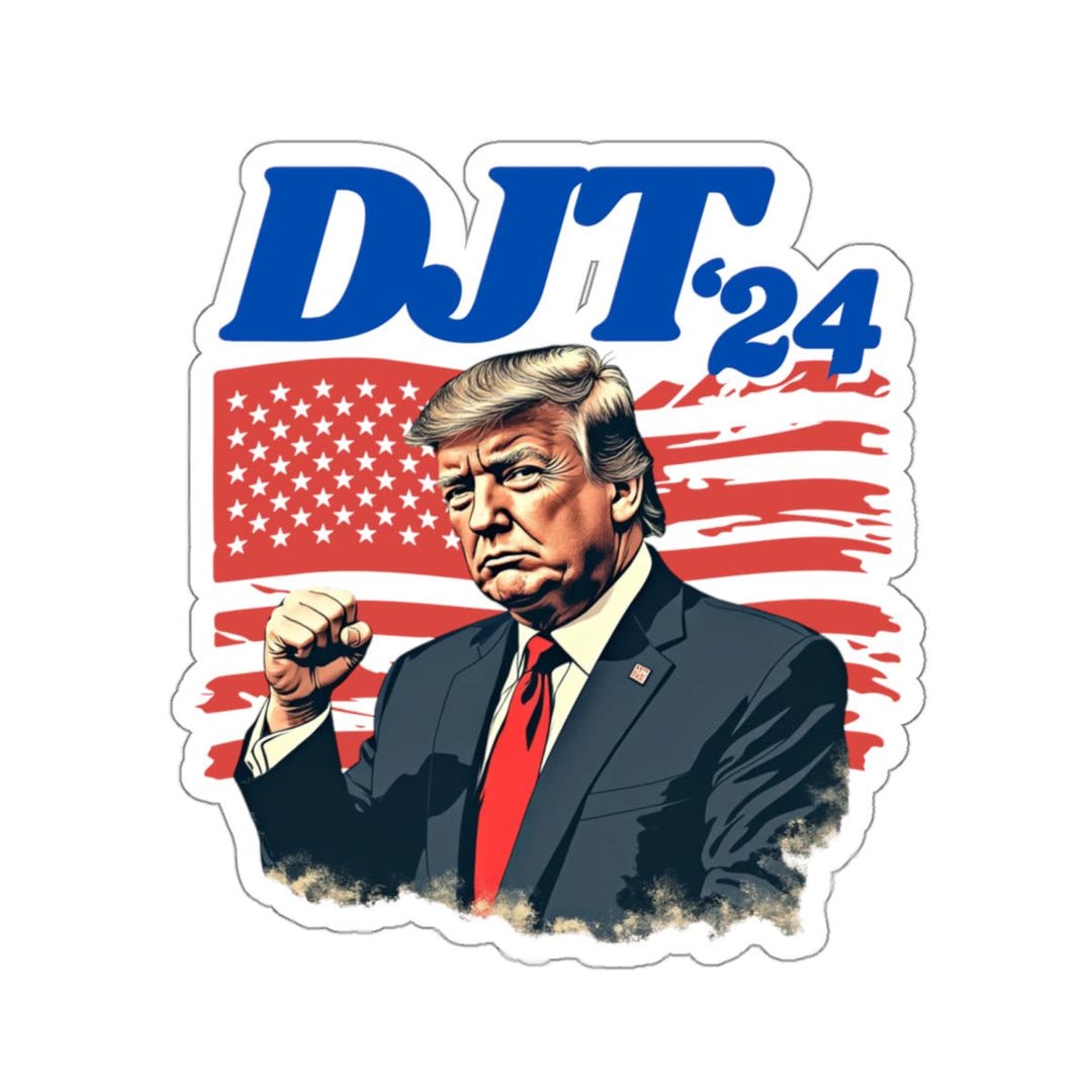 Trump 2024 MAGA Sticker Make America Healthy Again Retro Trump Trump ...