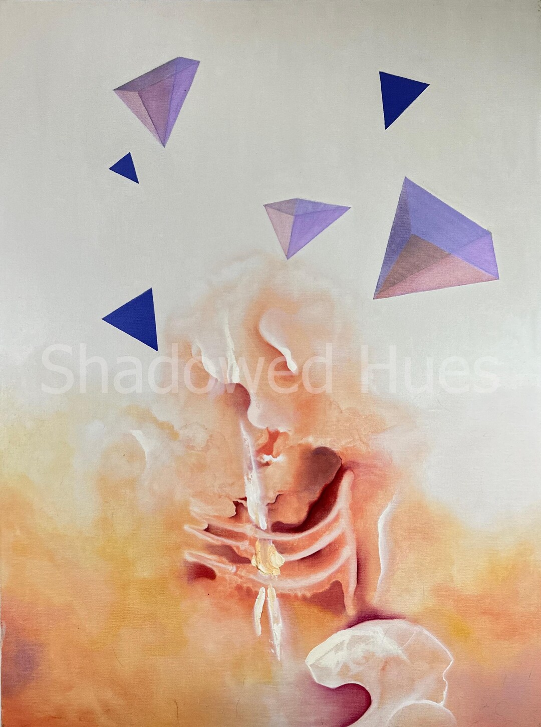 Sense of Self - Oil Painting - Art Print - Gothic Symbolic Abstract ...