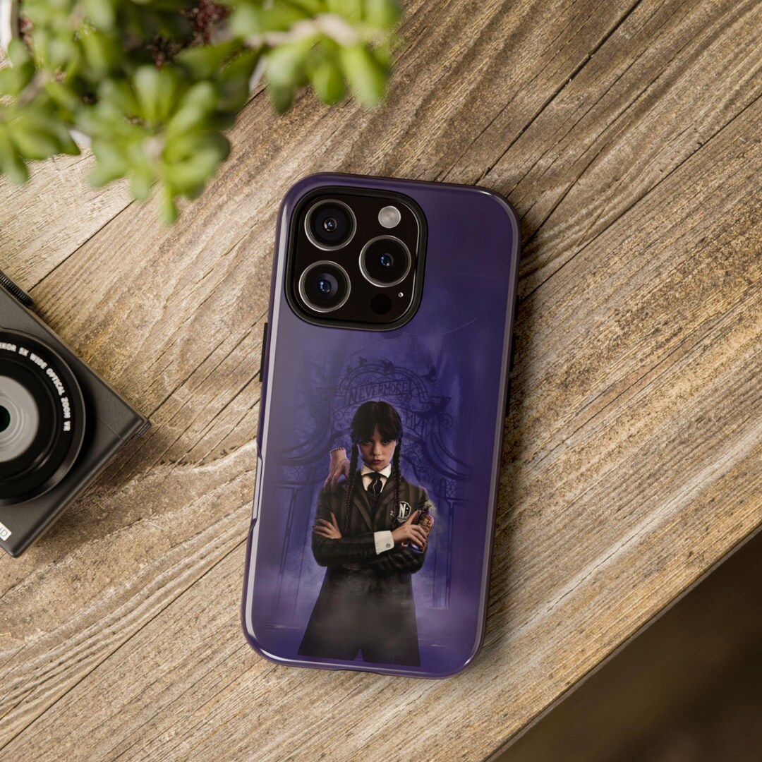Wednesday Addams Inspired Tough Case for iPhone 16 15 14 Pro Max ...