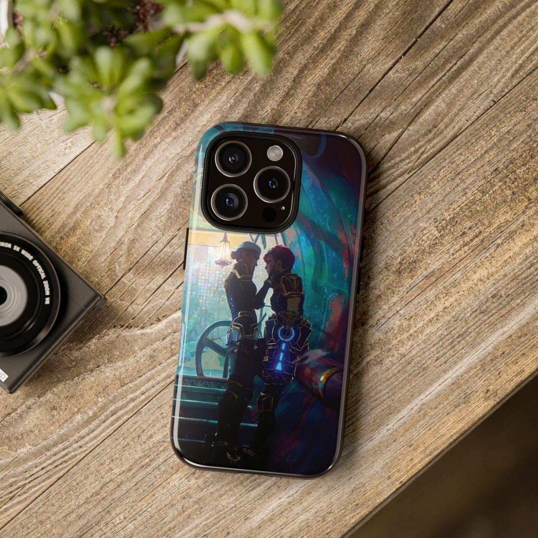 Arcane, Jinx, Futuristic Phone Case for Gamers, Tough Cases, Colorful ...