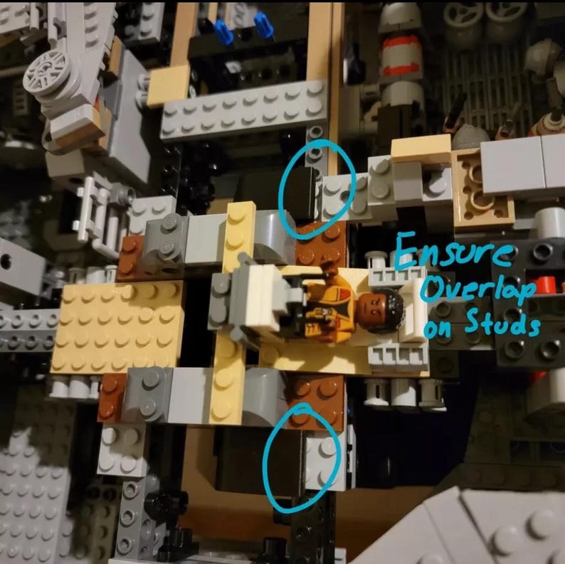 Premium Showcase Wall Mount for LEGO UCS Millennium Falcon 75192 - Etsy