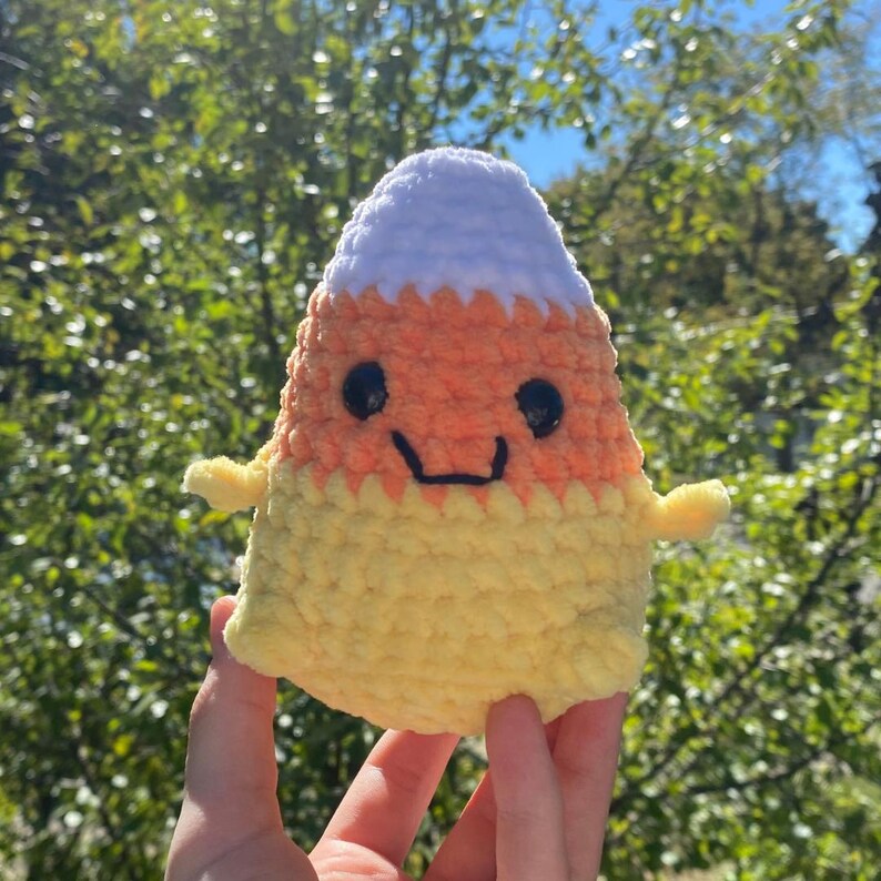 Candy Corn Dude Crochet Pattern - Etsy