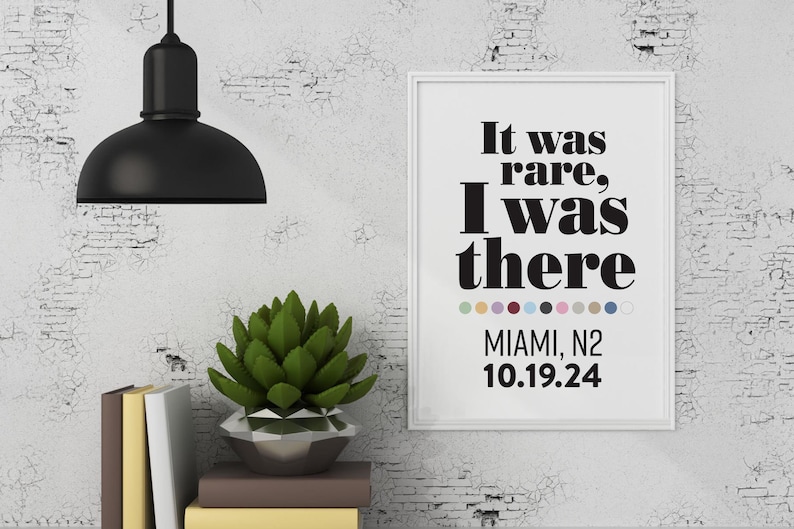 Eras Tour Concert Poster Digital Download Personalized With City, Date ...