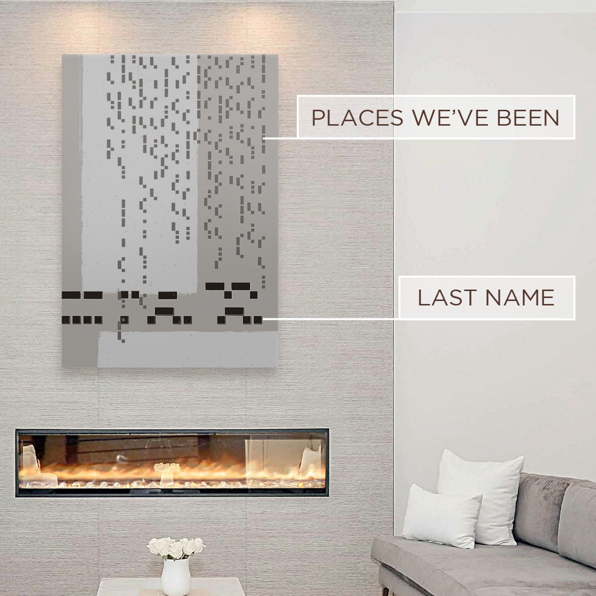 Custom Morse Code Wall Art Personalized Gift Baby & Kids Gift Motivational Holiday Gifts Custom ...