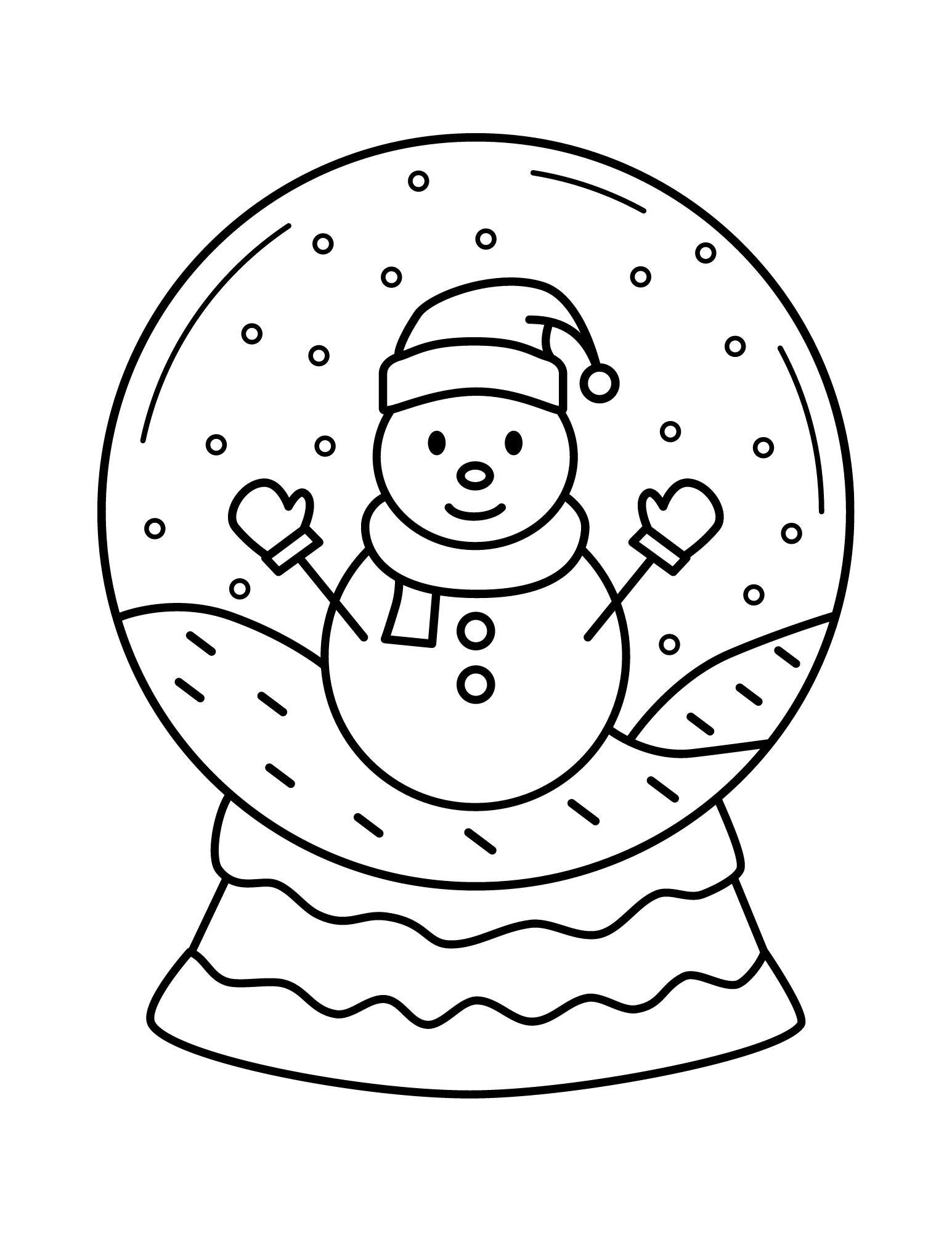 Easy Christmas Coloring Pages - Etsy