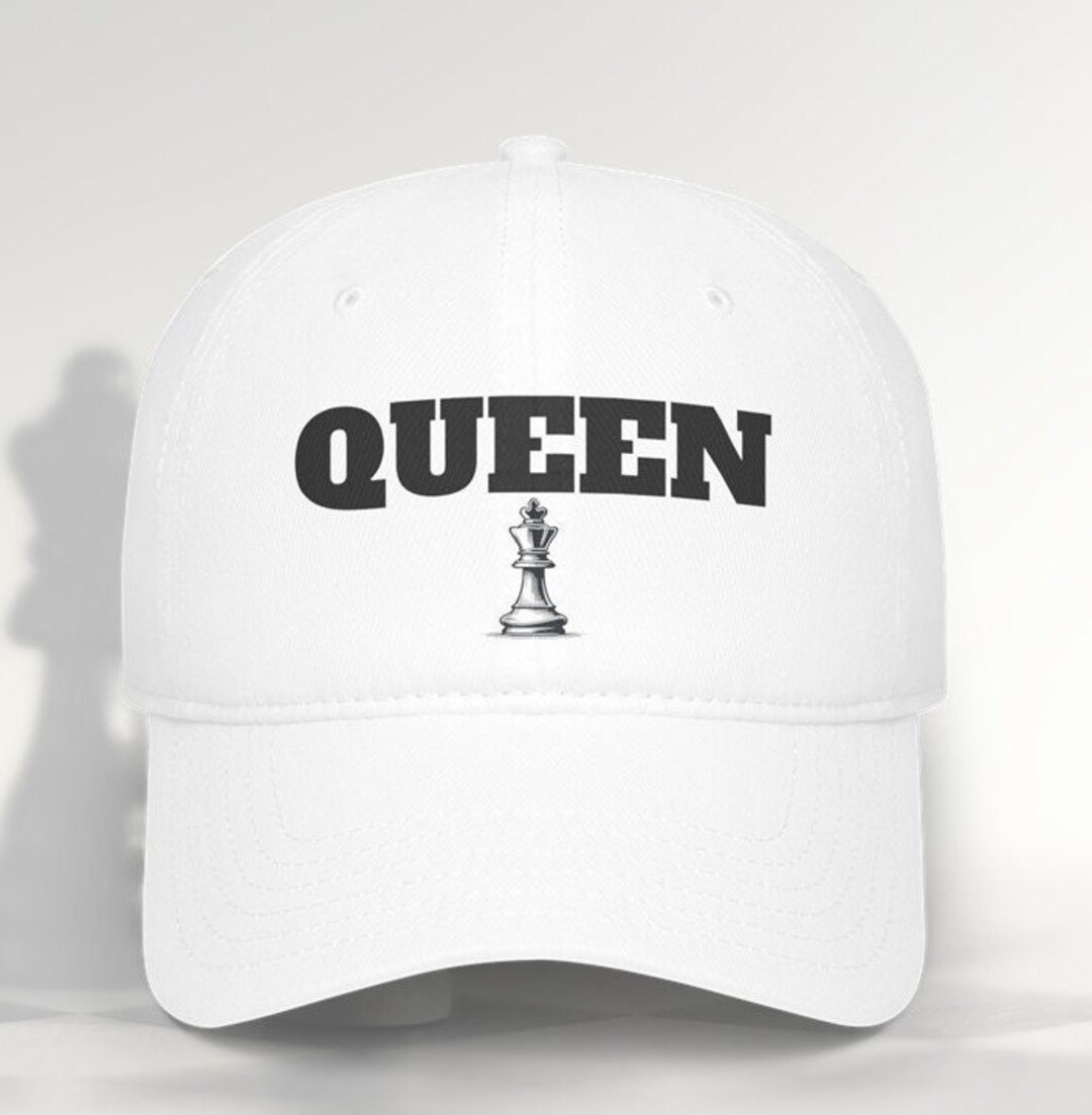 Unique Chess Queen Baseball Cap for Women Cool Chess Gift Idea Chess ...
