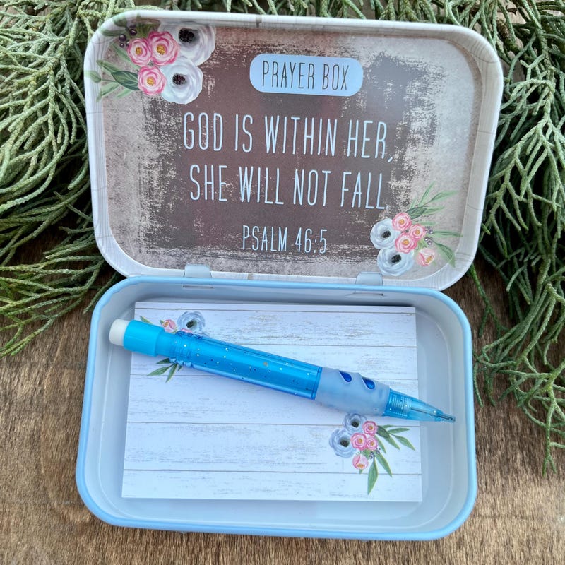 Prayer Box Tin - Etsy