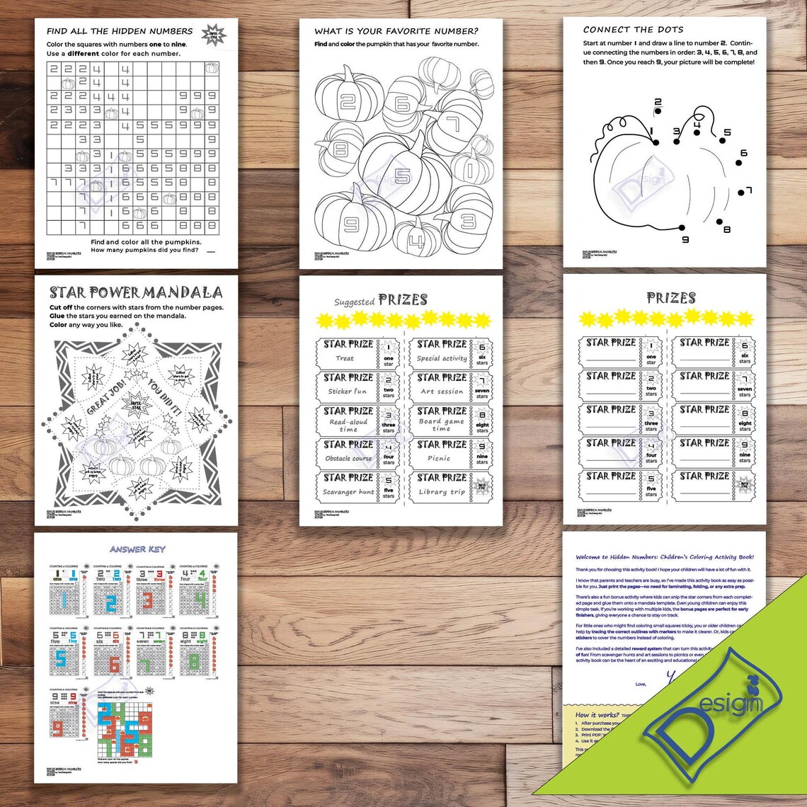 Number Sense Worksheets | Counting 0-9 | Number Coloring Pages ...