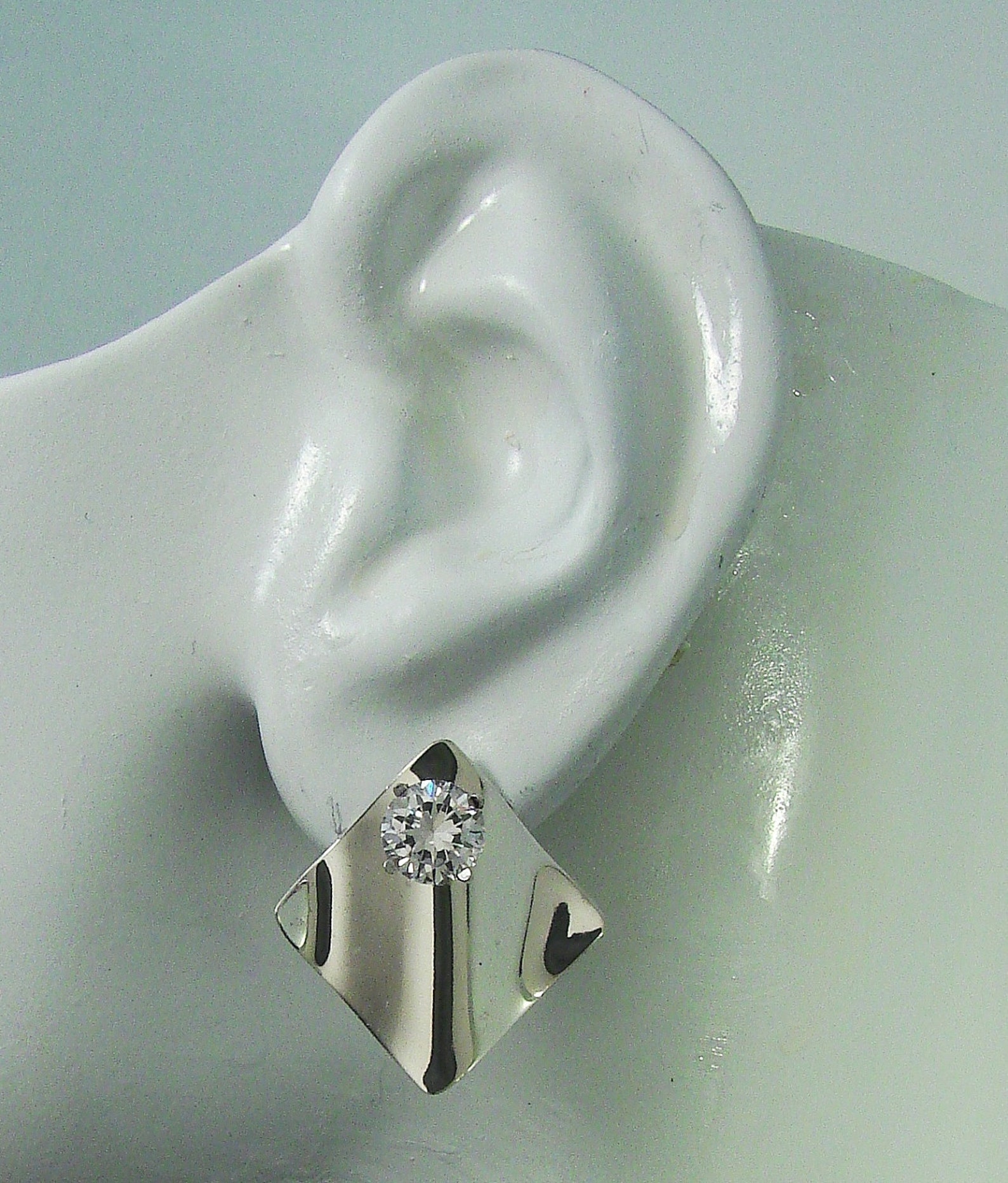 Earring Jackets for Studs Jackets for Post Earrings Diamond - Etsy