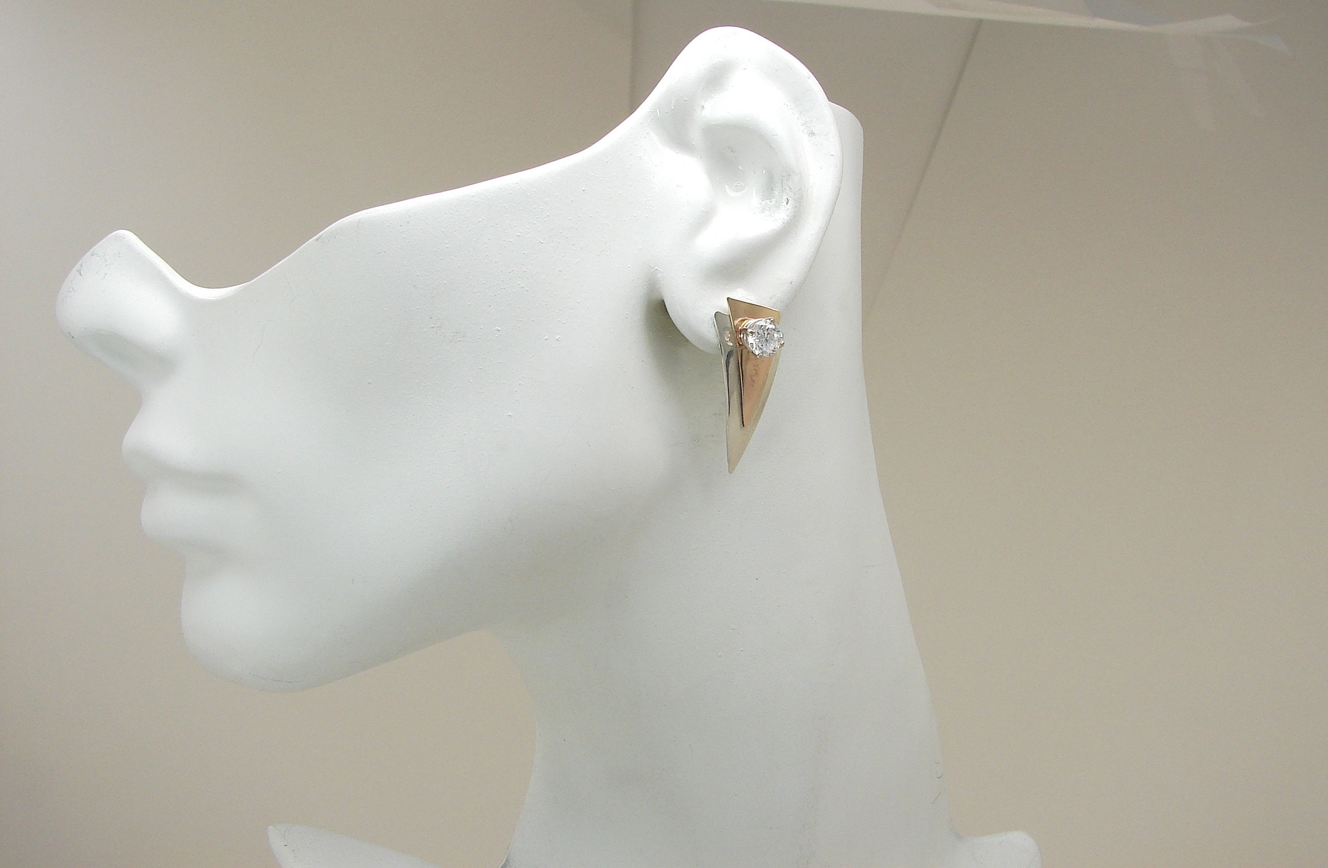 EARRING JACKETS Diamond Jackets, Ear Jackets for Studs, Post Earring ...