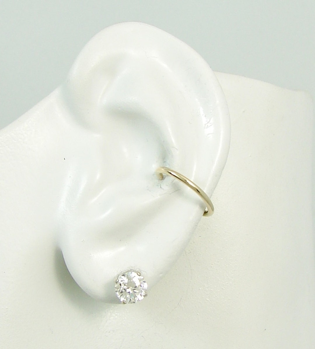 Gold Ear Cuff, Ear Band Non-pierced Cartilage Earcuff, Wrap Earring ...