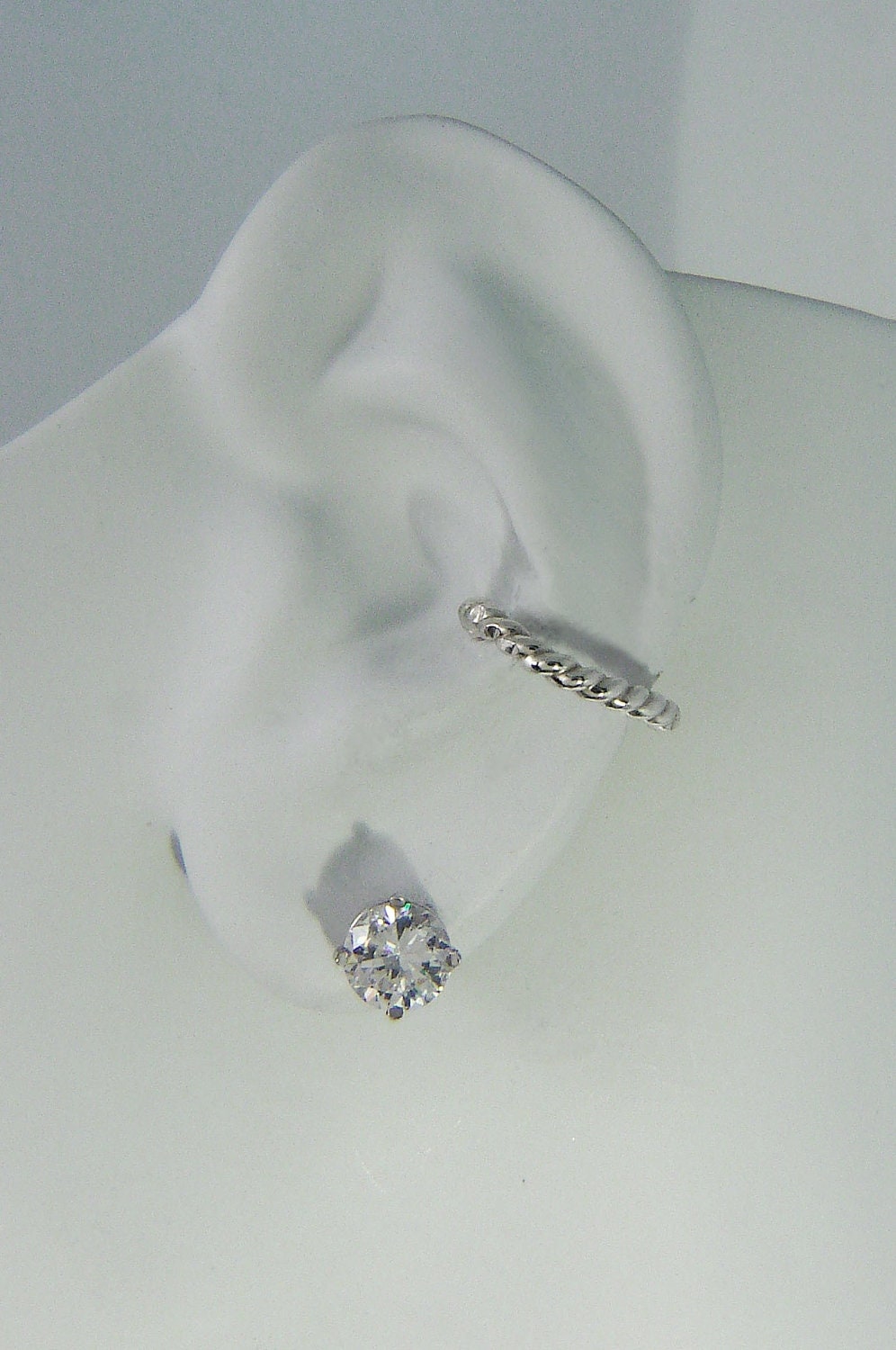 Gauge Conch Piercing Cartilage Earring Conch - Etsy