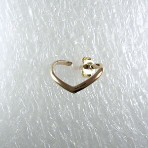 Conch Piercing, Conch Pierced Gauge Earring, Hex Piercing, Gold Conch ...