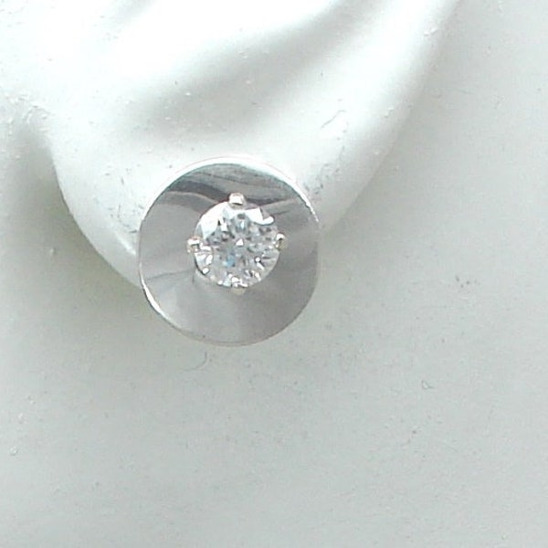 White Gold Earring Jackets - Etsy