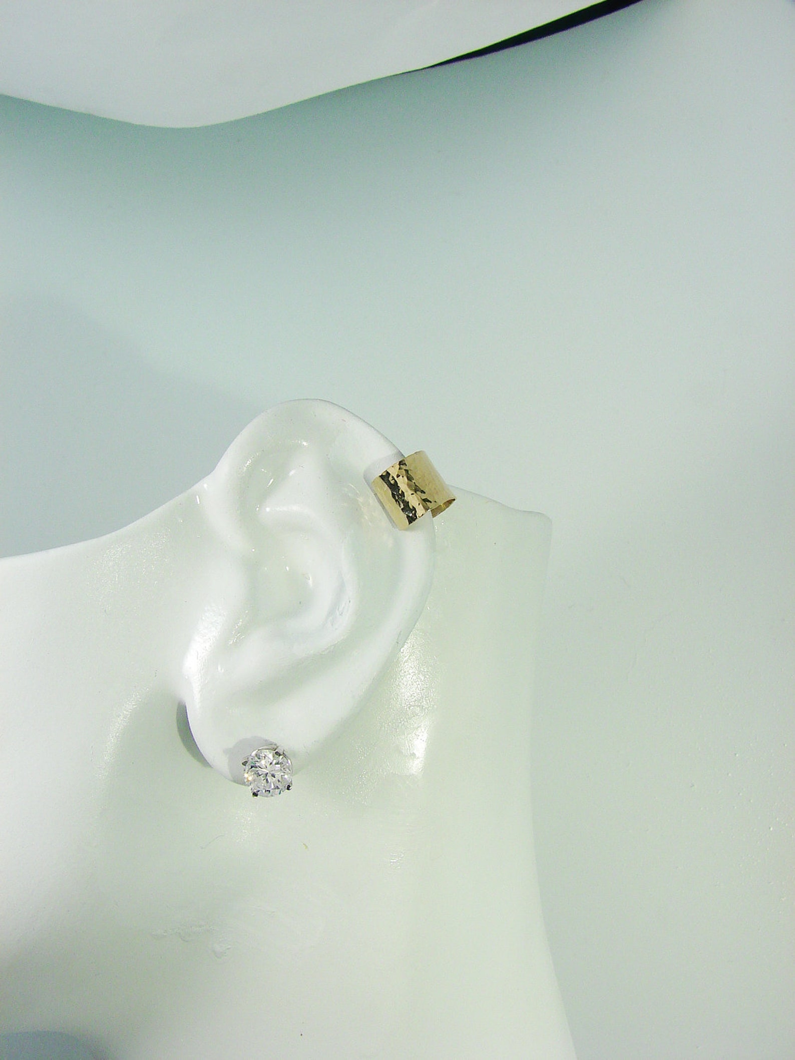 POST Pierced Cartilage Helix Hoop Hex Piercing Conch Earring - Etsy