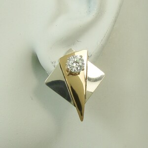 EARRING JACKETS, Diamond Jackets, Ear Jacket for Studs, Post Ear ...