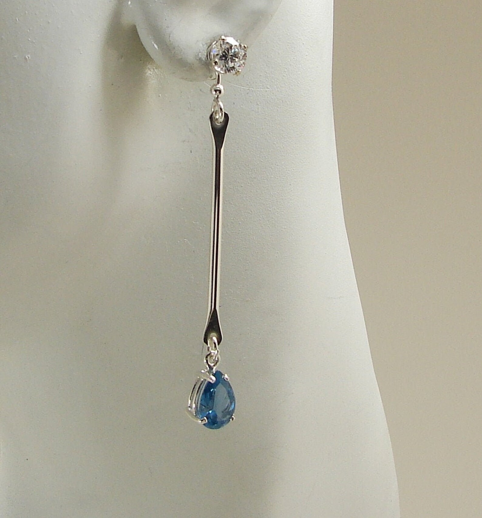 Earring JACKETS for Studs Jackets for Diamonds Bar Dangle - Etsy