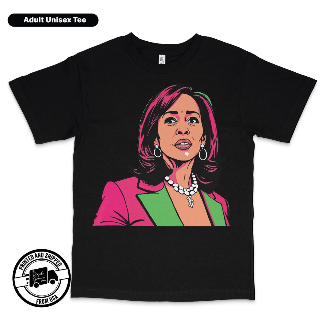 Kamala Harris T-shirt, Kamala T-shirt, Kamala Harris Silhouette, Kamala ...