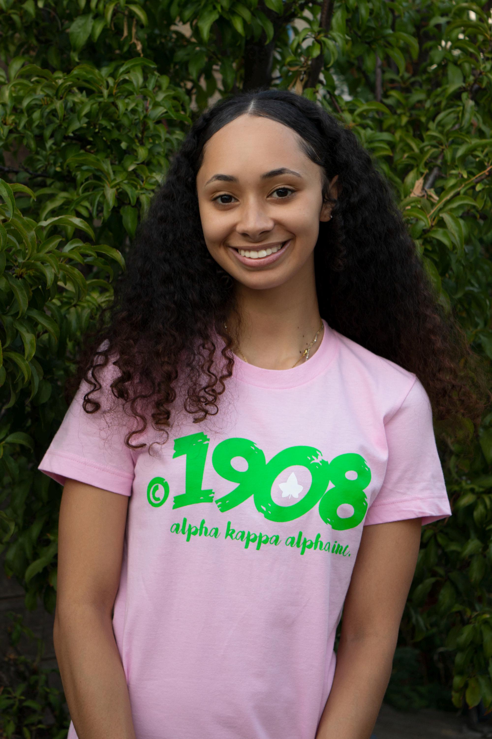 Women's T-shirt, Pink and Green, 1908, HBCU, Women's Shirts, Women's ...