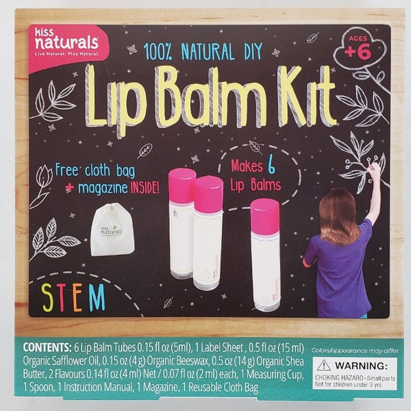Diy Lip Balm Kit - Etsy