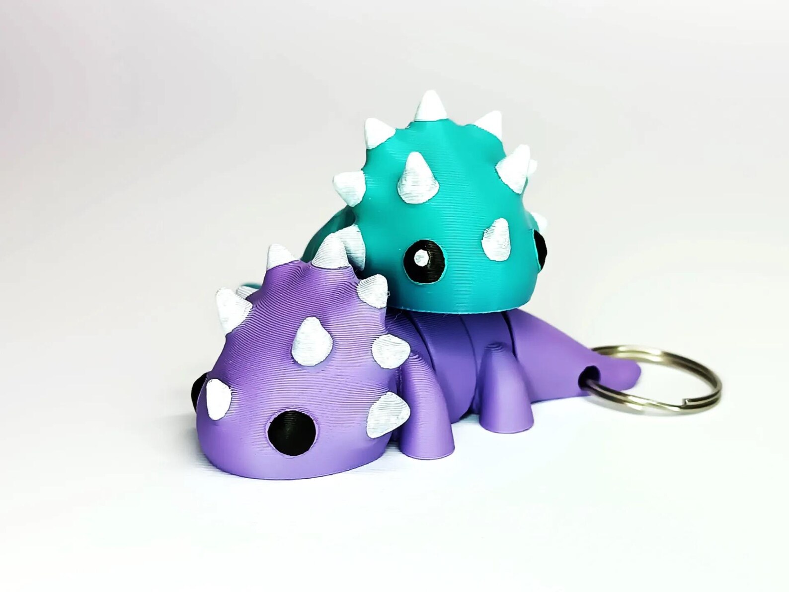 Cute Flexi Animals Keychain - Etsy